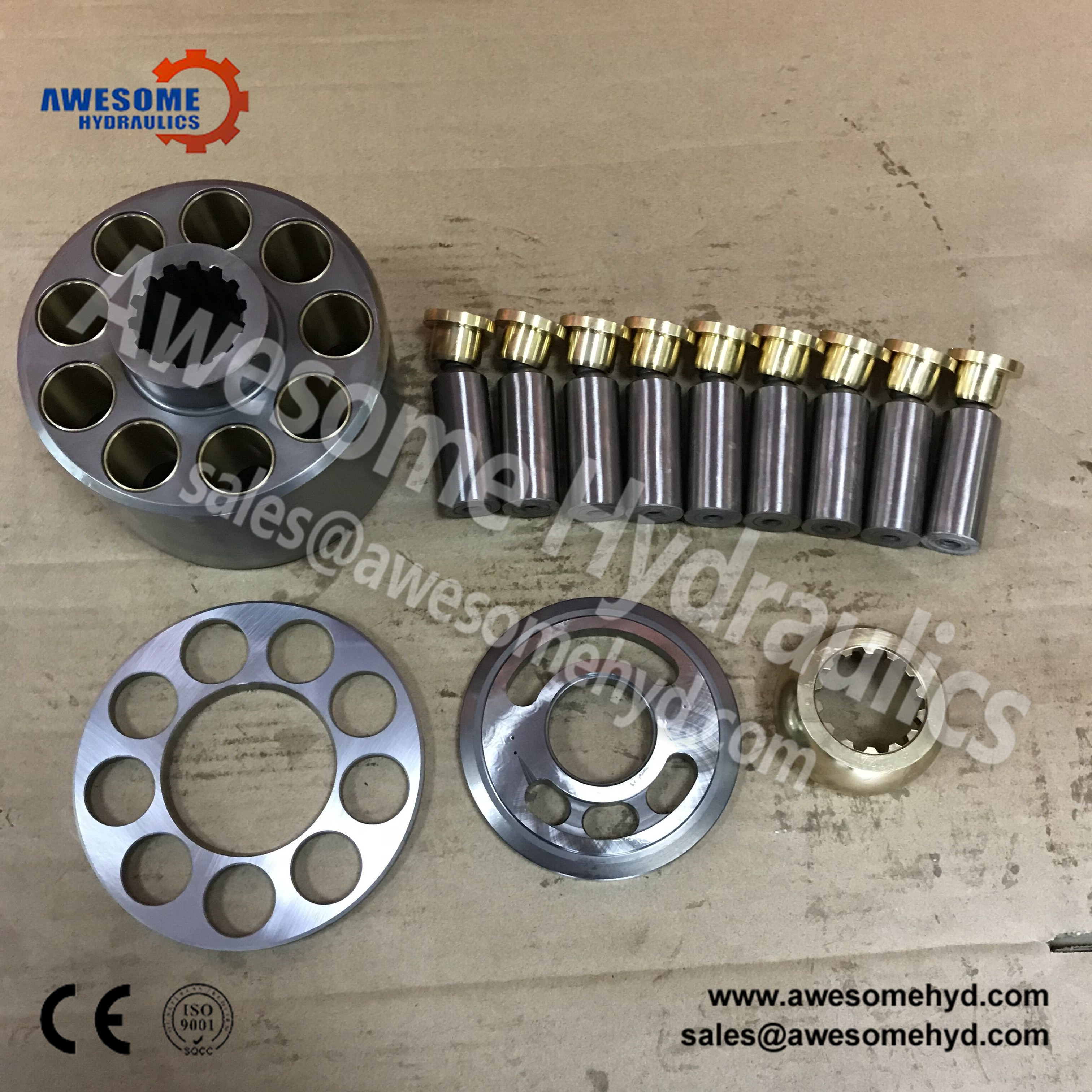 Metal Kawasaki Hydraulic Pump Parts NV45 NV50 NV60 NV64 NV70 NV90 NV111 ...